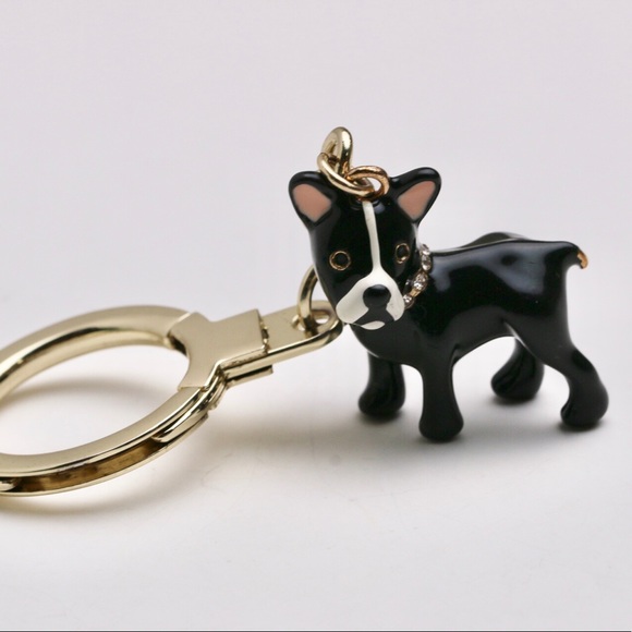 kate spade | Accessories | Preowned Kate Spade Bulldog Key Ring | Poshmark